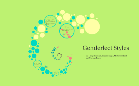 Genderlect Styles by Erin Bolinger on Prezi