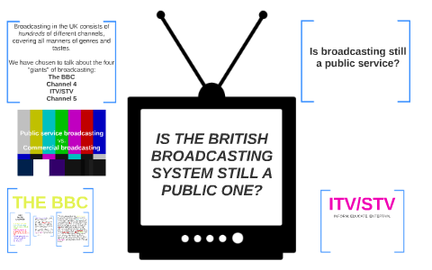IS THE BRITISH BROADCASTING SYSTEM STILL A PUBLIC ONE? by Lorna ...