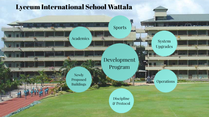 Implementation Under the Development Programme - Lyceum International ...