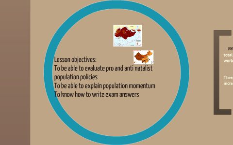Population momentum and population growth by Anna Topping on Prezi