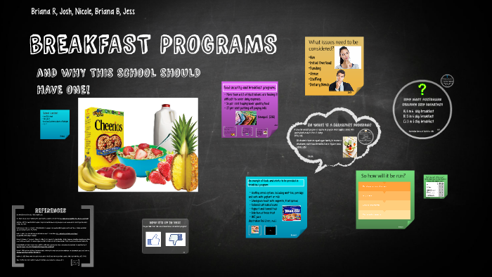 Week 5 Nutrition - Breakfast Programs by Jess Kneebone on Prezi