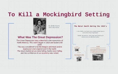To Kill a Mockingbird Setting by Emily Graves on Prezi