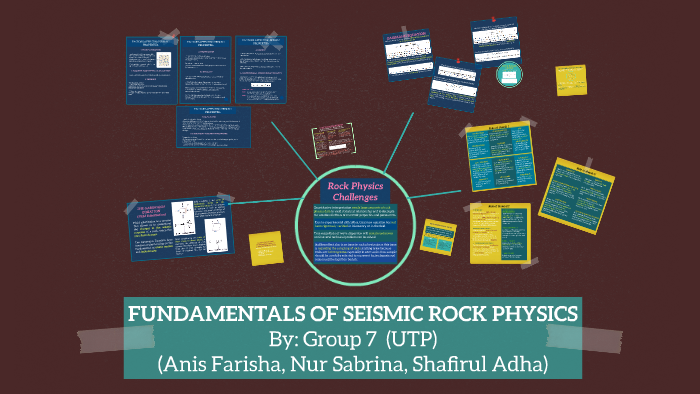 FUNDAMENTALS OF SEISMIC ROCK PHYSICS by sabrina sobri on Prezi
