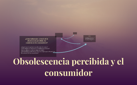 Obsolescencia percibida y el consumidor by Noelia Pallares