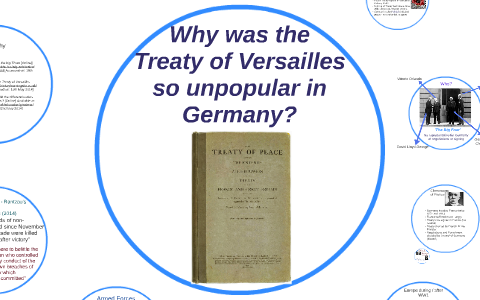 Why was the Treaty of Versailles so unpopular in Germany? by Sarah ...