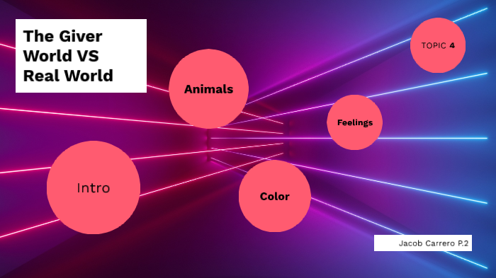 Giver vs Our world by Jacob Carrero on Prezi