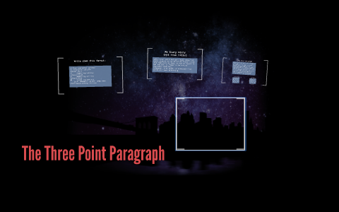 The Three Point Paragraph by Rachel McDonald on Prezi