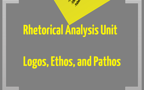 Rhetorical Analysis Unit - Introduction by Courtney Shultz on Prezi