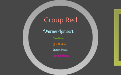 Warner-Lambert by Ben Selner