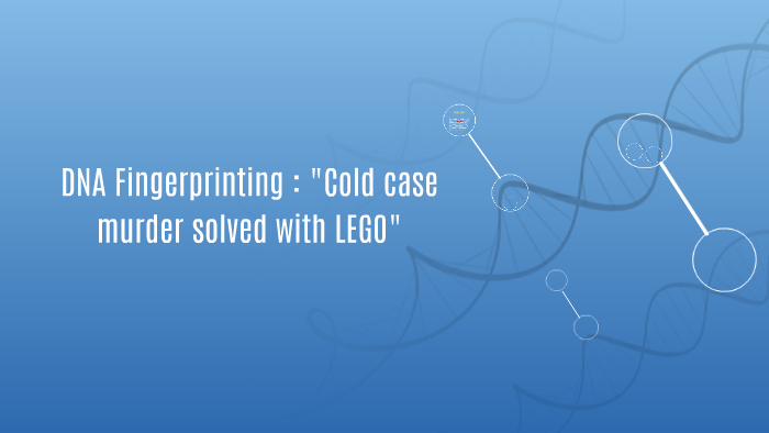 DNA Fingerprinting : Lego solves 23 year old cold case murde by Zaebian ...
