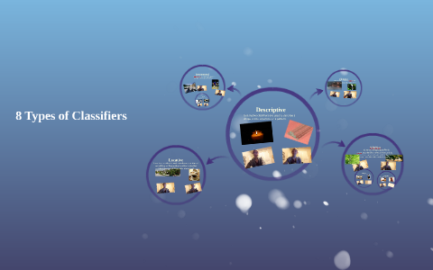 8 Types of Classifiers by Meghan Flanagan on Prezi