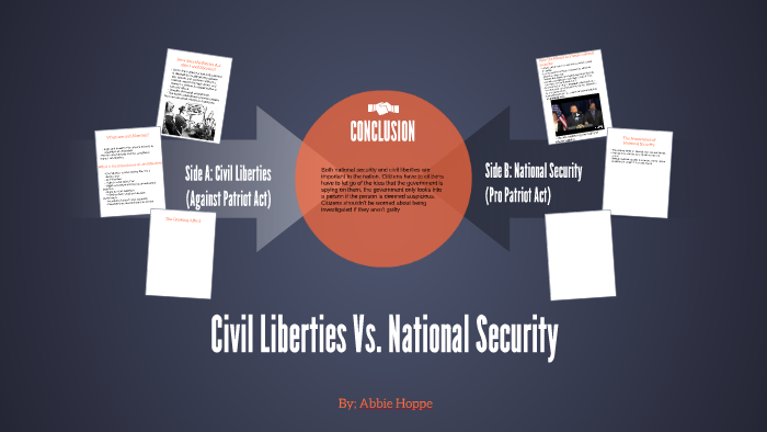 Civil Liberties Vs. National Security by Abbie Hoppe on Prezi