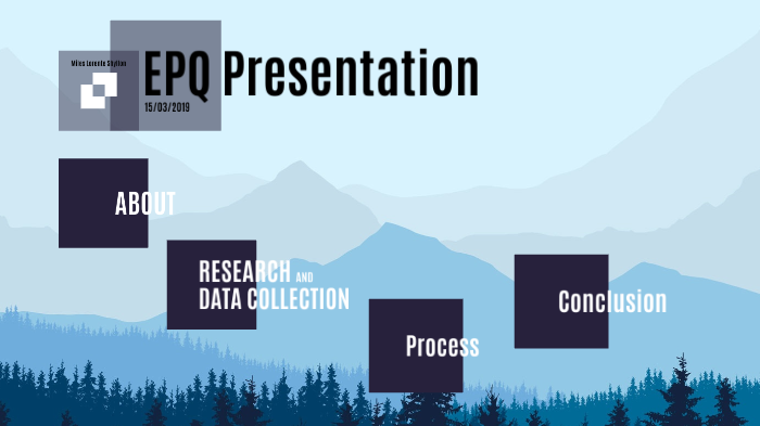 EPQ Presentation by Miles Shyllon on Prezi