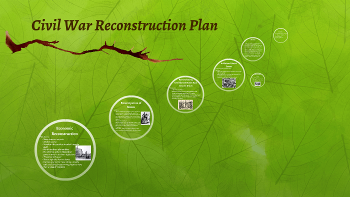 Civil War Reconstruction Plan by Jenna Drover on Prezi