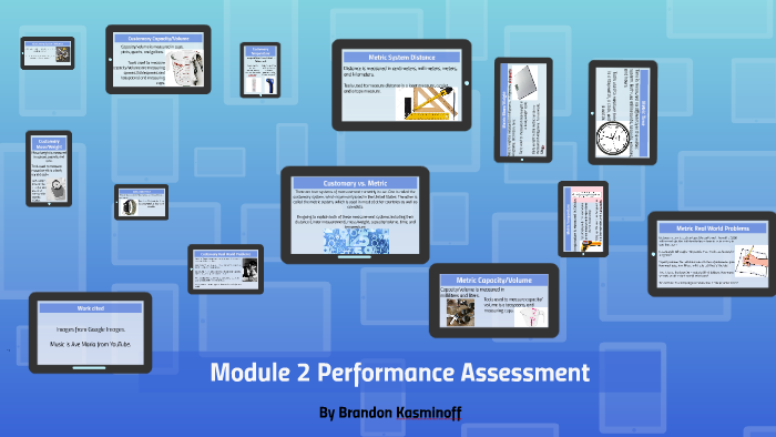Module 2 Performance Assessment by Brandon K