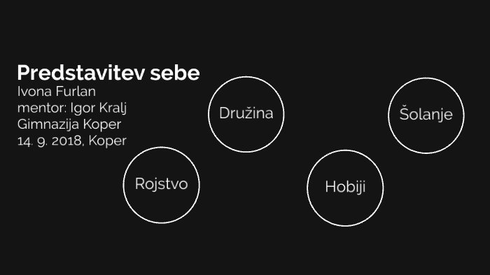 Predstavitev sebe by Maj Repek on Prezi