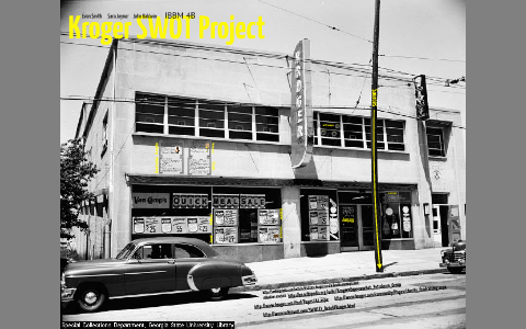 Kroger SWOT by Evan Smith on Prezi