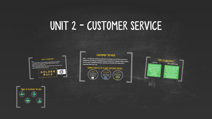 UNIT 2 - CUSTOMER SERVICE by Ana Vallenilla on Prezi