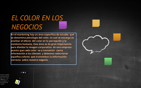 EL COLOR EN LOS NEGOCIOS by Berenice Vazquez on Prezi