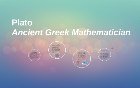 Plato and Mathematics by Julia Larkin on Prezi