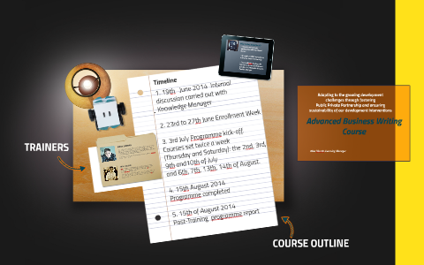 Advanced Business Writing Course by Gina Meutia on Prezi