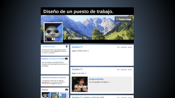 Diseño de un puesto de trabajo. by Brandon Tadeo Larrazola Lopez on Prezi