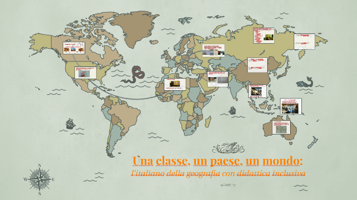 Una classe, un paese, un mondo: geografia e intercultura co by Romina ...