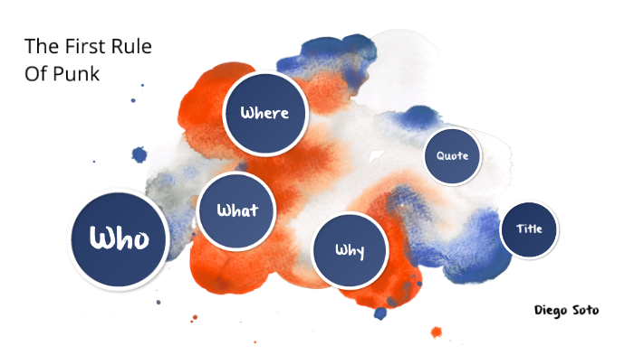 The First Rule Of Punk (December Book Project) by Diego Soto on Prezi