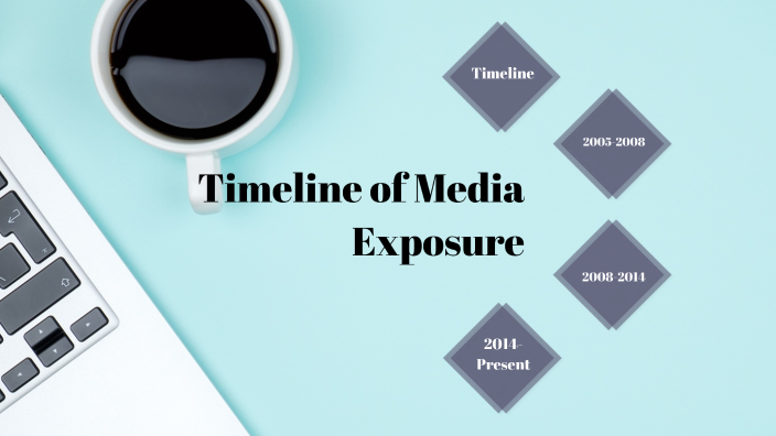 Timeline of Media Exposure by Samantha Dequit on Prezi