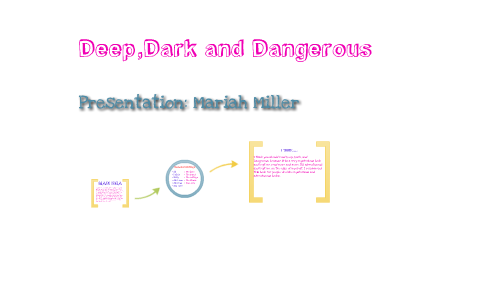 Deep and Dark and Dangerous by Mariah Miller on Prezi