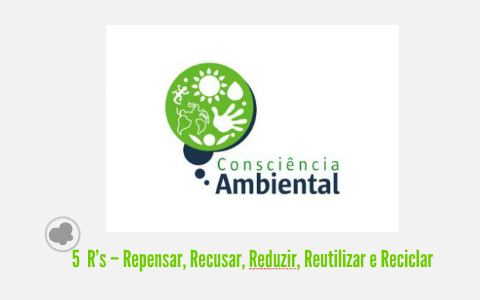 5 R’s – Repensar, Recusar, Reduzir, Reutilizar e Reciclar by Maria ...