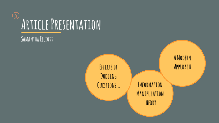 Information Manipulation Theory by samantha elliott on Prezi