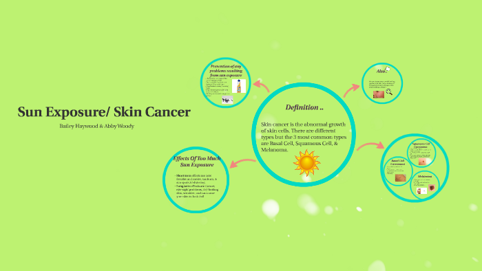 Sun Exposure/ Skin Cancer by Bailey Haywood on Prezi