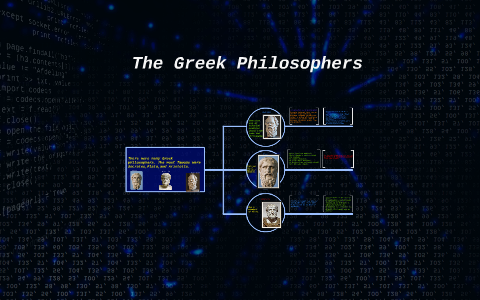 The Greek Philosophers by Dominick Coker