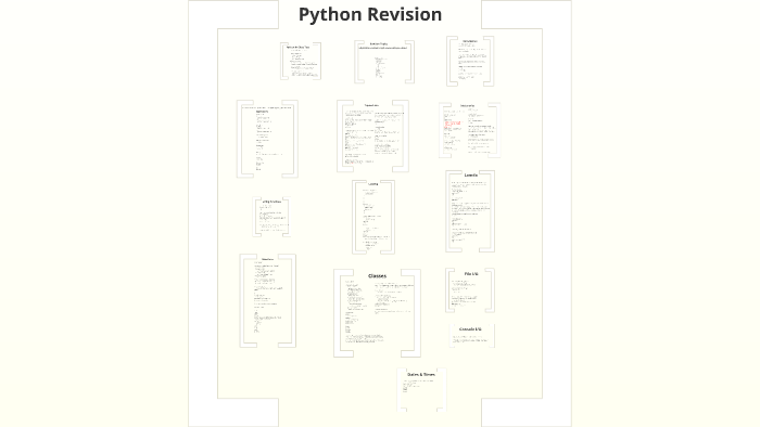 Python Revision by Dave Hagan on Prezi