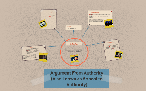 Argument From Authority by Zoey Harris on Prezi