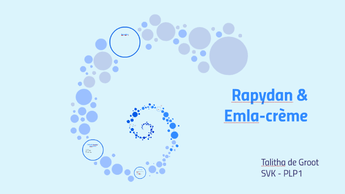 Rapydan en Emla-crème by Talitha de Groot on Prezi