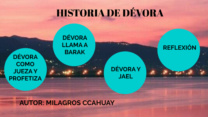 HISTORIA DE DEVORA by milagros shirley ccahuay corimaya on Prezi