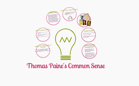 Thomas Paine's Common Sense by Rosa Gutierrez on Prezi