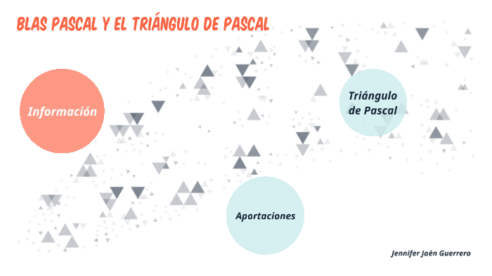 Blas Pascal y el triángulo de Pascal by Jennifer J on Prezi