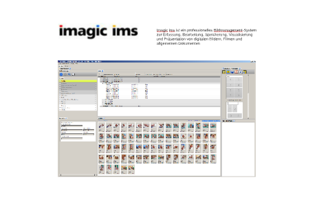 Funktionalität 01 - Imagic ims by Lutz Schindler