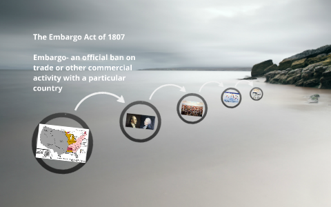 The Embargo Act of 1807 by on Prezi