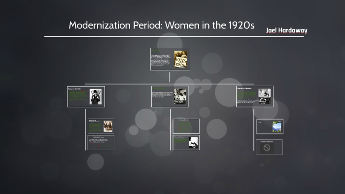 Modernization Period: Women in the 1920s by Jael Hardaway on Prezi