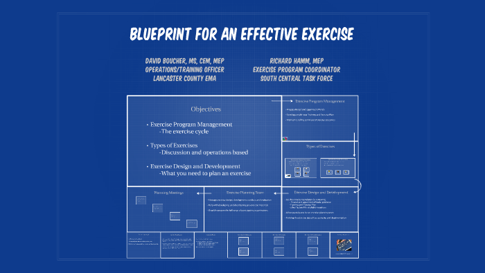 Exercise Blueprint by David Boucher on Prezi