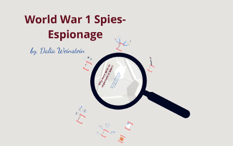 World War 1 Spies- Espionage by Dalia Weinstein on Prezi