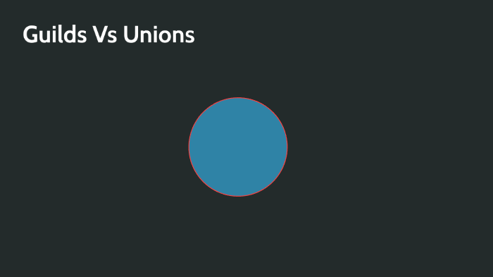 Guilds vs Unions by Owen BEUERLEIN on Prezi