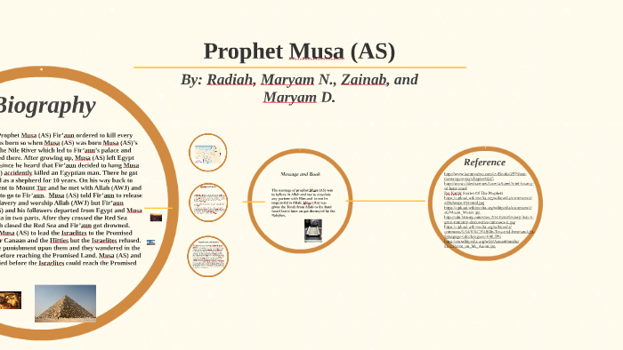 Prophet Musa Project by Maryam Nanai on Prezi