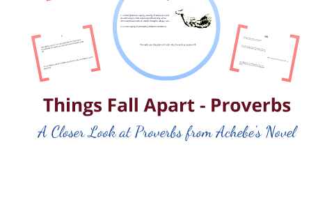 Things Fall Apart - Proverbs by Christopher Cabotaje on Prezi