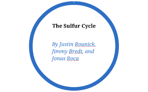 The Sulfur Cycle by Justin Rounick on Prezi