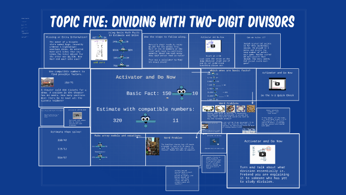 Topic Five: dividing with two-digit divisors by on Prezi